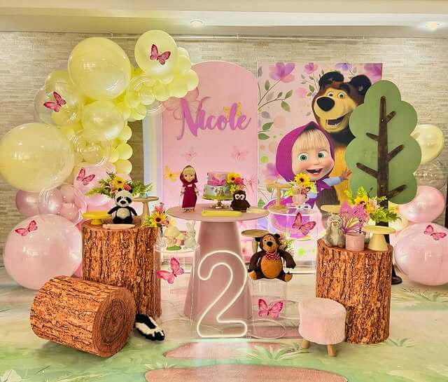 Decoração Masha e o Urso Luxo: um guia completo